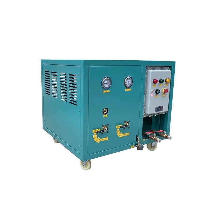 Explosion proof 3HP fast Refrigerant gas recovery machine