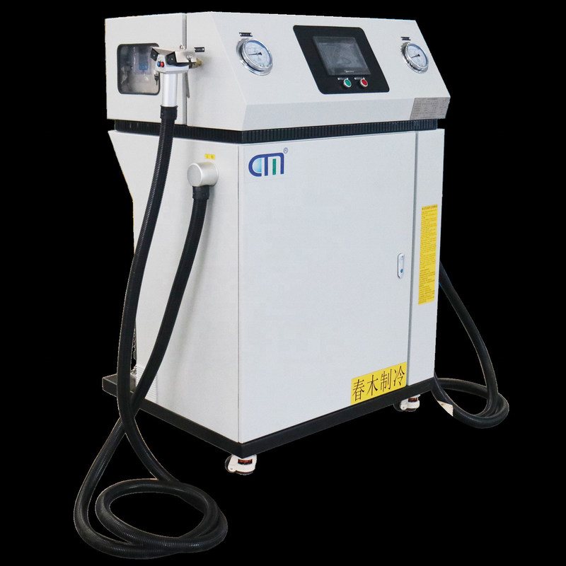 R600A R290 Double Gun Gas Recovery machine Refrigerant Charging Machine