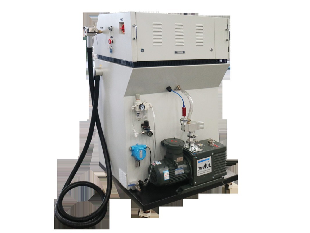 R600A R290 Double Gun Recovery Pump Machine Refrigerant Charging Station