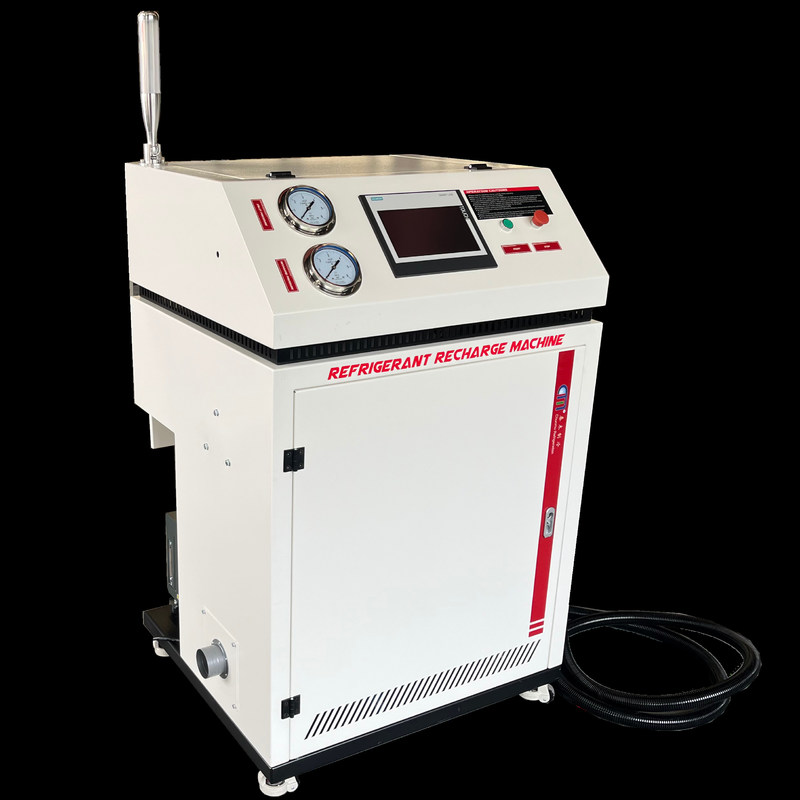 single filling system refrigerant recovery recharge machine fully ...