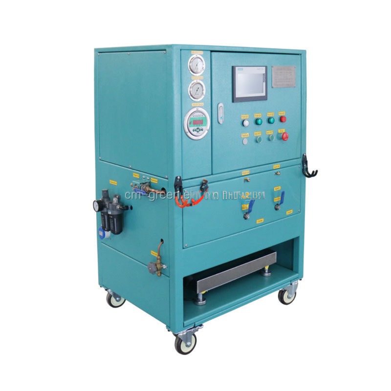 Refrigerant Freon Recovery Machine R134a Filling Oil Less Single-Stage ...