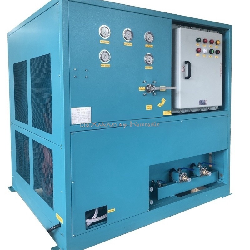 Refrigerant ISO Tank Vapor Recovery System Fast Speed AC R32 R134a ...