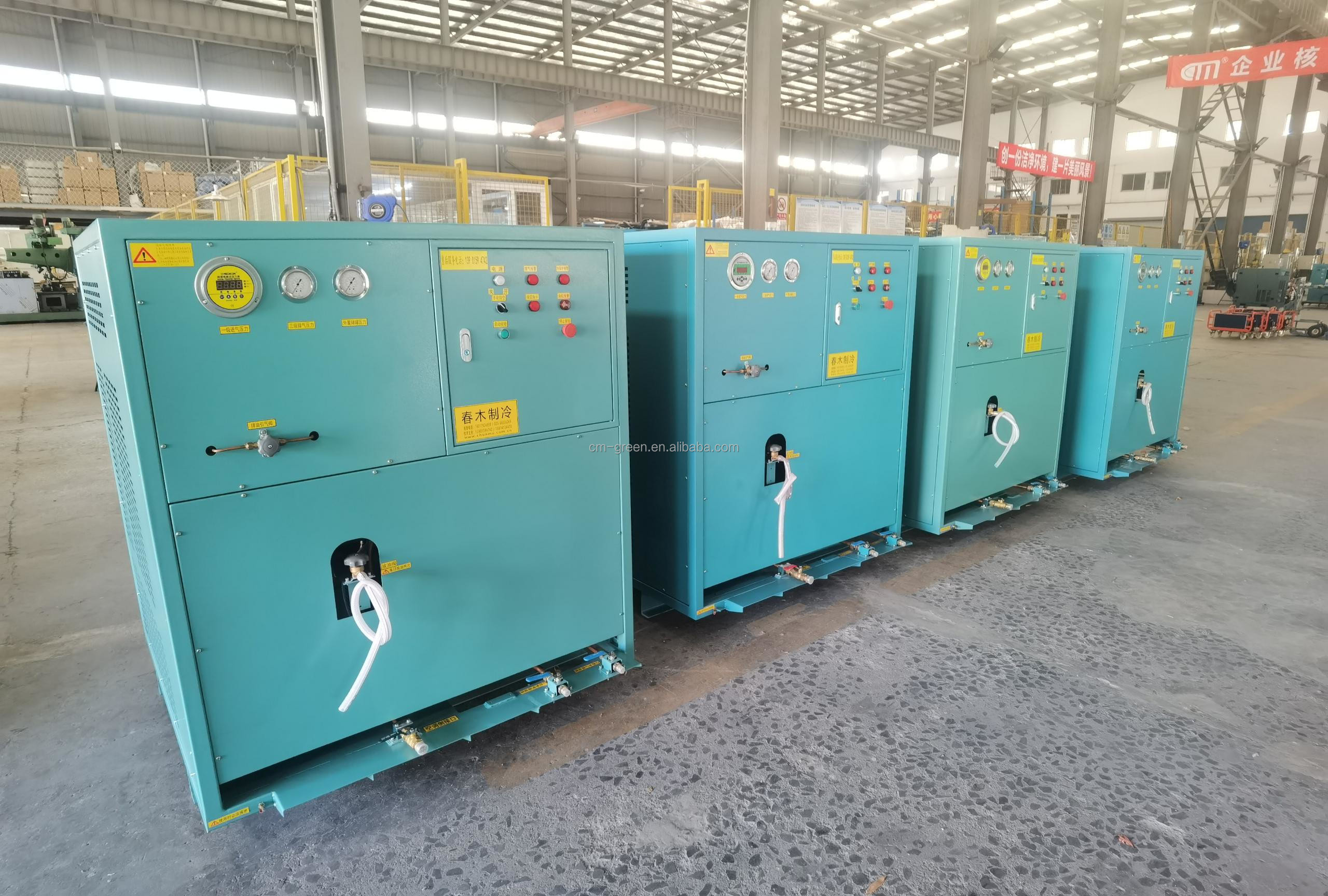 a/c R22 R410a refrigerant recovery unit 25hp freon recovery machine ac ...