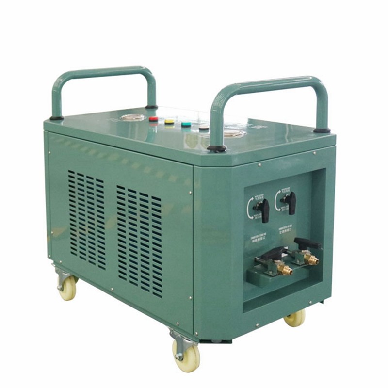 2HP full oil less refrigerant recovery unit R134a R410a chiller HVAC ...