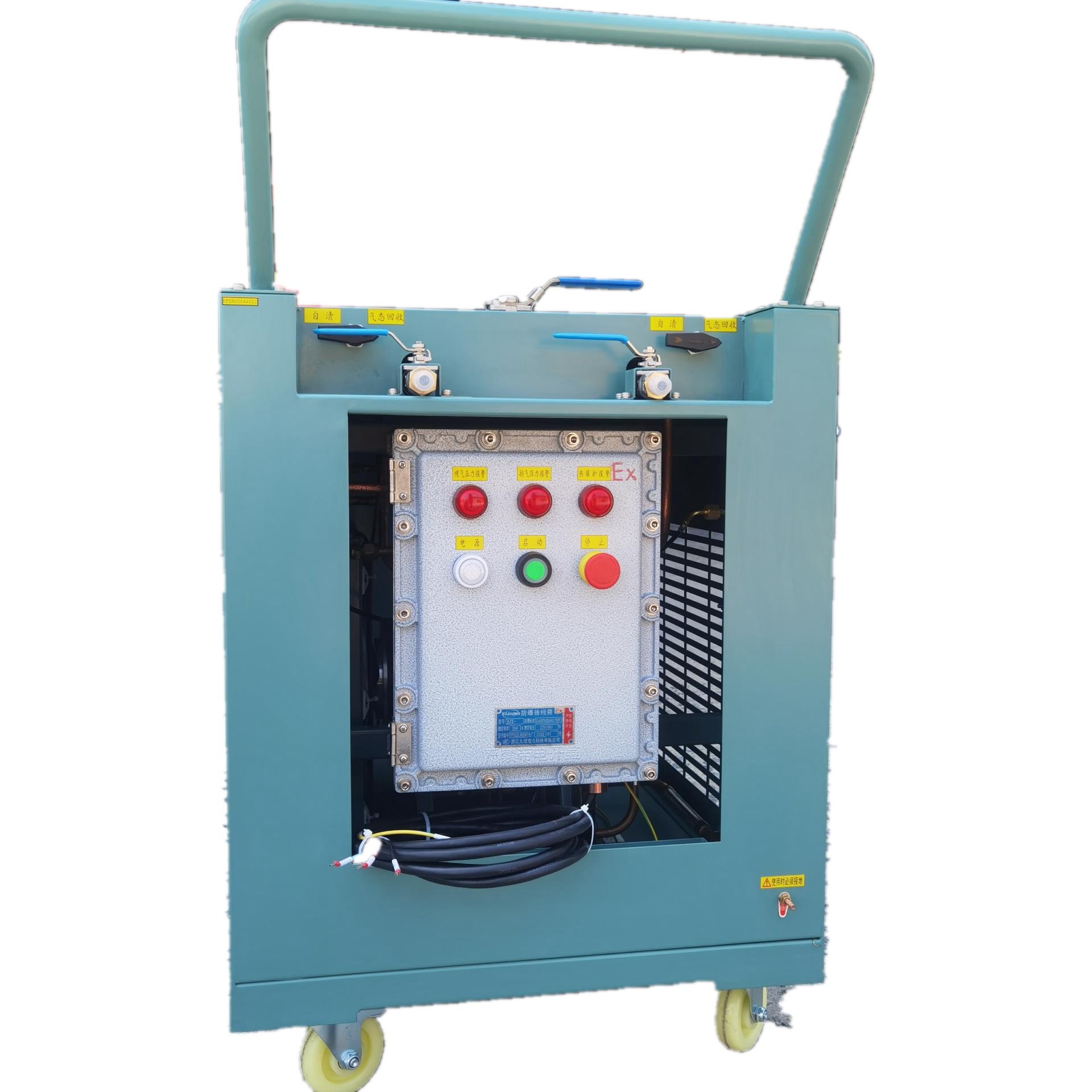 R134a R32 refrigerant recovery machine explosion proof refrigerant ...
