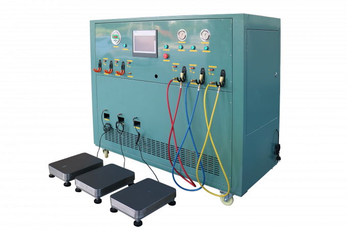 R134A R410A recharge equipment CM20A gas charging vacuum system ...